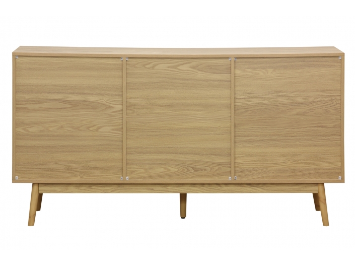 Consola chapa fresno 150 x 40 cm