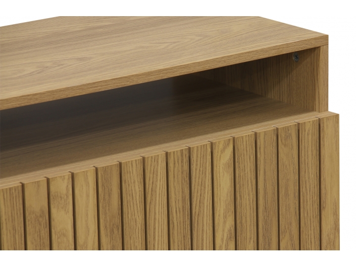 Mueble tv chapa fresno 150 x 40 cm